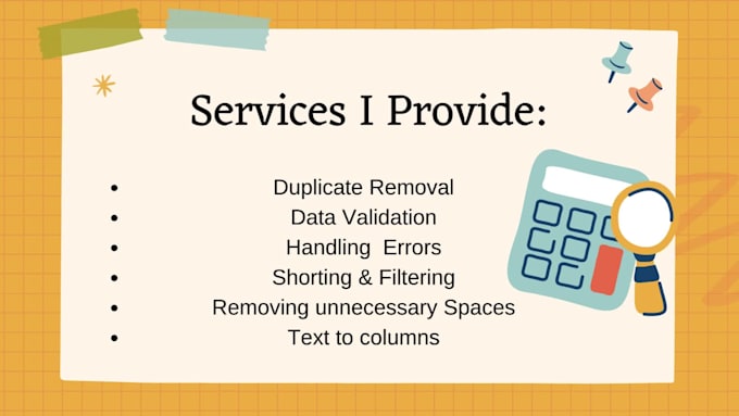 Do ms excel data cleaning, fastest data entry by Shuchona_5 | Fiverr Do ms excel data cleaning, fastest data entry by Shuchona_5 | Fiverr