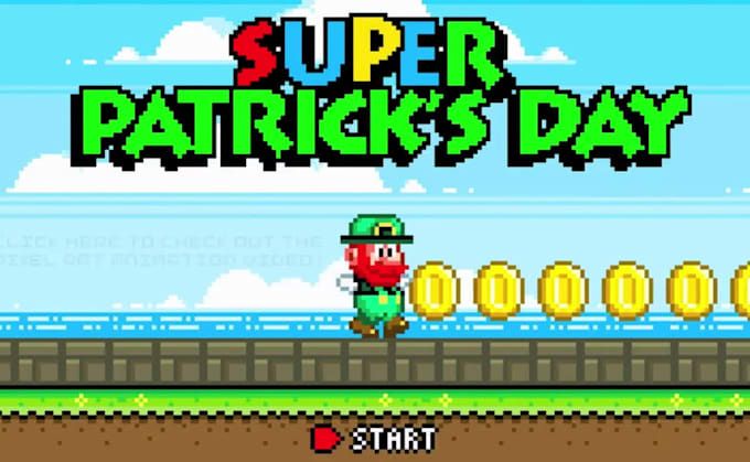 Do 2d retro 8bit 16 bit pixel art character lofi loop animation ...