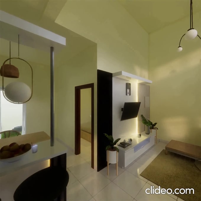 Do rendering for your 3d sketchup interior design by Cakrawirawan | Fiverr
