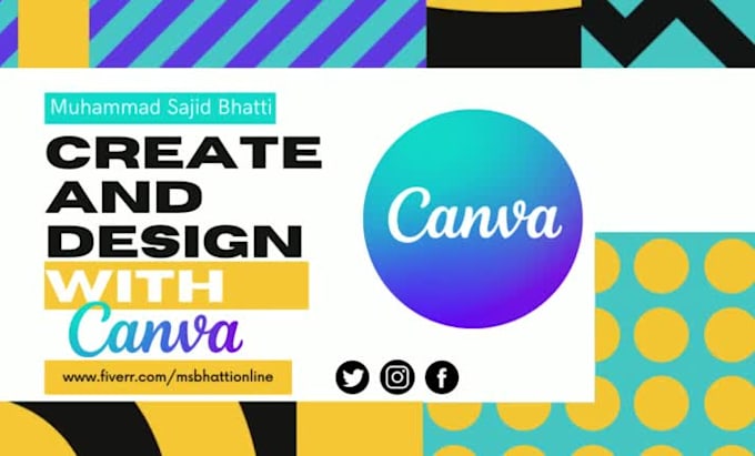 Welcome, to my gig i will create any design using canva by ...