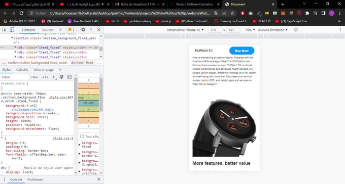 Design or create a professional responsive website by Houssamettarak ... Design or create a professional responsive website by Houssamettarak ...