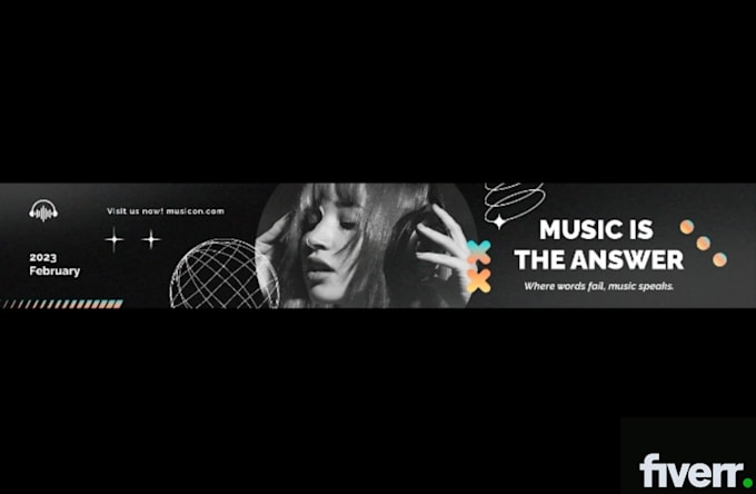 Design spotify and custom youtube banner design for your artist profile ...