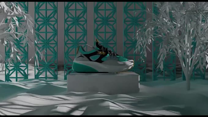 Do 3d shoe animation, 3d footwear, 3d shoe design, 3d render by ...