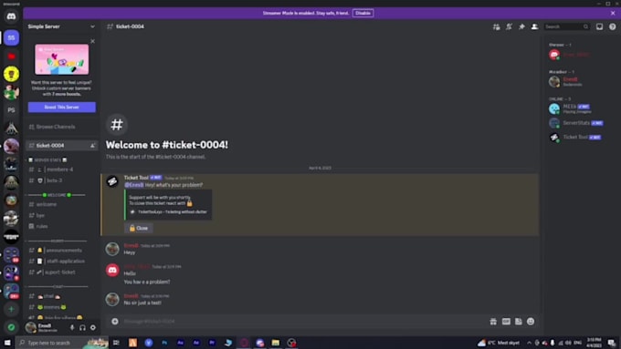 Setup the perfect discord server for you by Enestamer | Fiverr