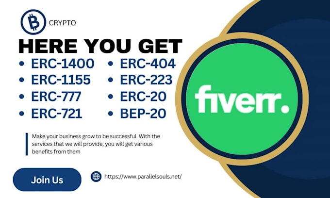 Launch your token erc20, bep20, erc721 with smart contract by Uzi__dev | Fiverr