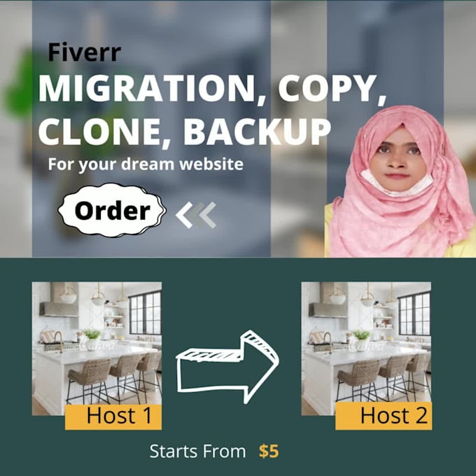 Do ecommerce website migration, clone, or transfer in 24 hours by Tamanna_ferdaus | Fiverr