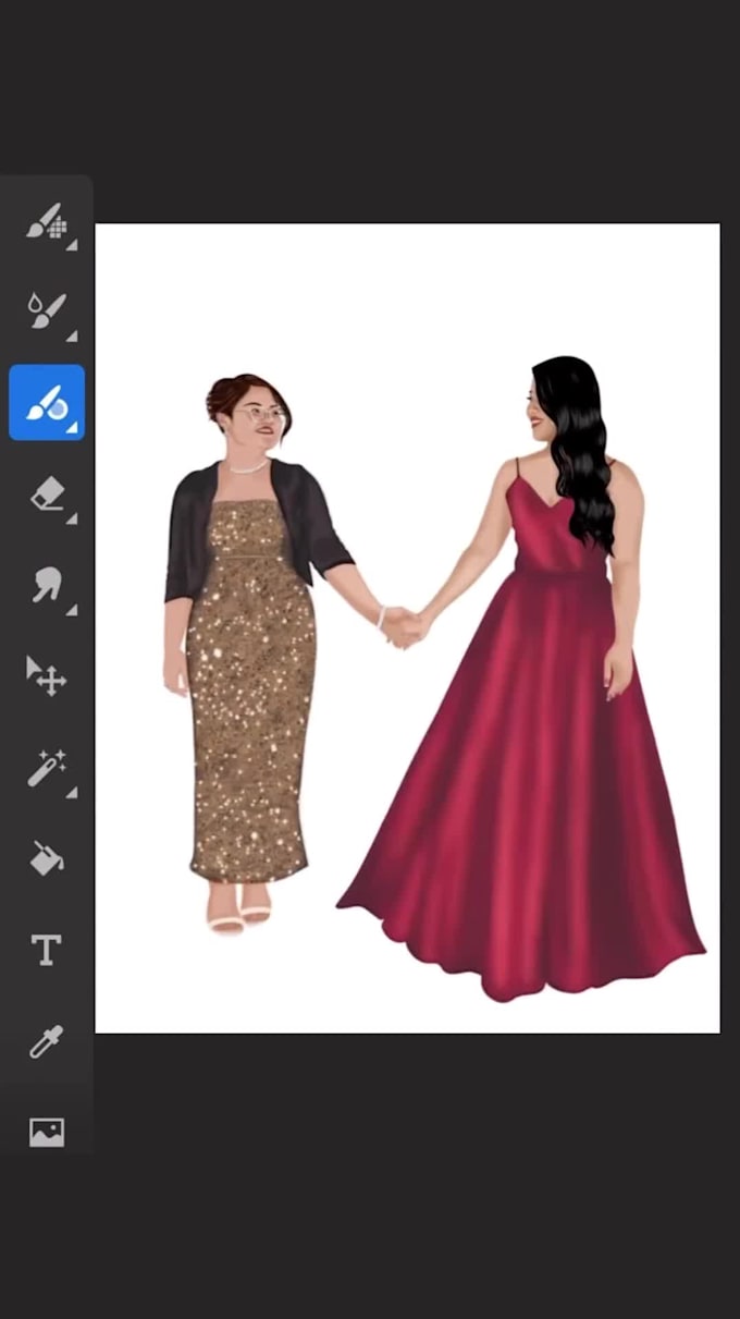 Create custom digital illustration paintings by Thameeez | Fiverr