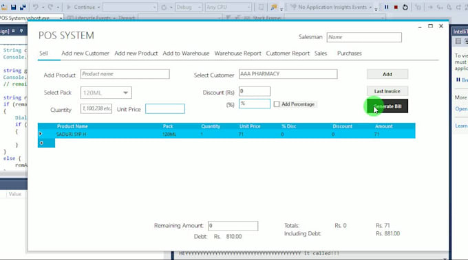 Code your dream custom application in c sharp dot net by Ezzaali | Fiverr
