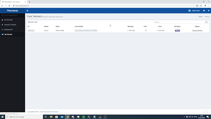 Pterodactyl panel setup and one daemon by Rektorcombo | Fiverr