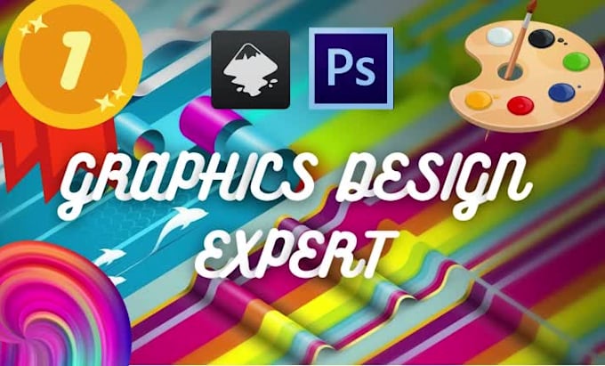 Be your photoshop expert inkscape graphic design expert by Elitex_g ...