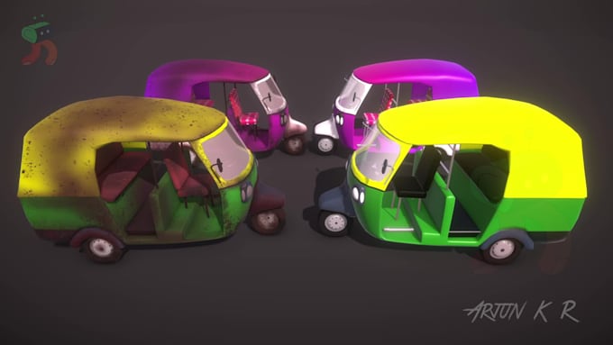 Create game ready 3d models for unity by Ajurajendran | Fiverr