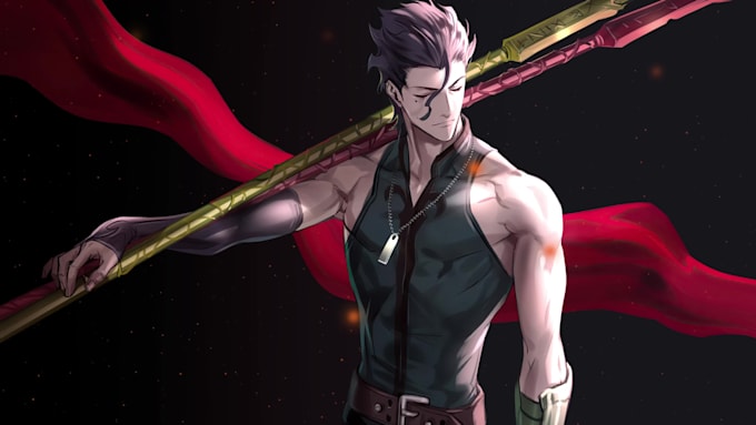 Create a professional 2d character design for you by Syedsaadali137 ...
