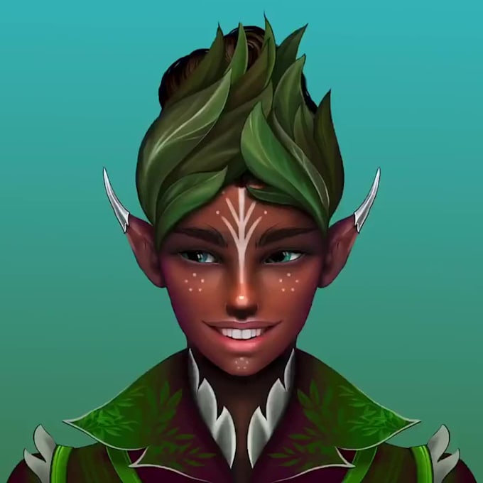 Create a realistic 3d character animation video, cartoon, loop and nft animation by Gabriel ...