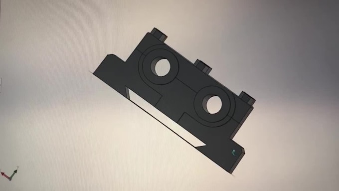 Create a 3d solid model or 2d engineering drawing using solidworks by Ahouj22 | Fiverr