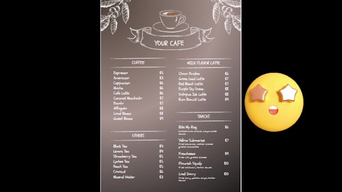 Create an incredible restaurant menu for your restaurant by Hmbrayen ...