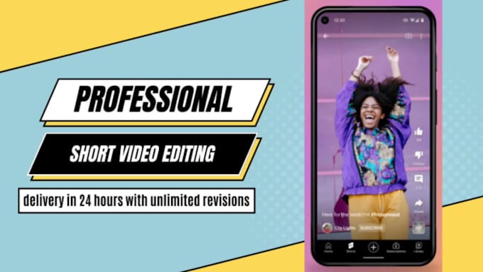 Professionally edit youtube shorts, reels and tiktoks in 24 hours by ...
