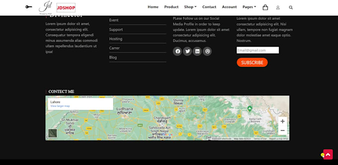 Be your frontend web developer and built websites in html css ...