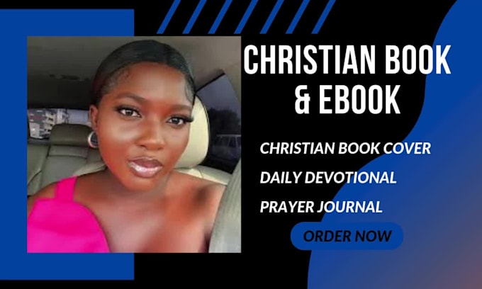 Christian book cover daily devotional prayer journal by Blessingtemitee ...