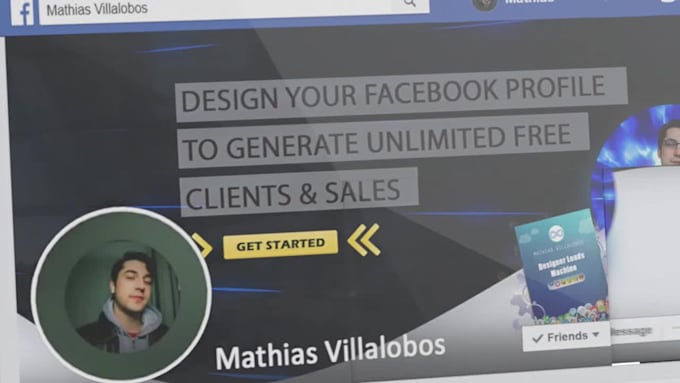Make a facebook animation for you by Paperstainedink | Fiverr