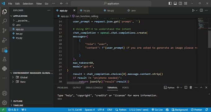 Integrate openai chatgpt and dall e for your application by Ilhamptr | Fiverr