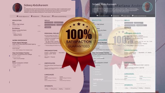 Write professional ats resume, cv and optimize linkedln by ...