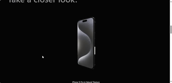 Build and deploy an apple website using react threejs gsap by Aminewebapp | Fiverr