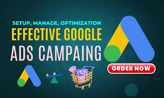 Create effective google ads campaigns for your business by Growth_hunter | Fiverr
