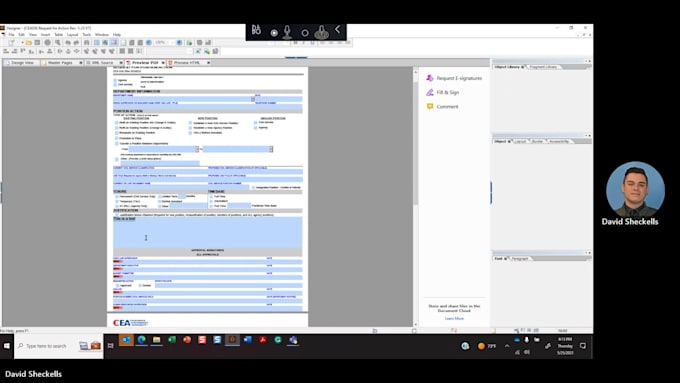 Build electronic fillable pdf forms by Dsheck4 | Fiverr