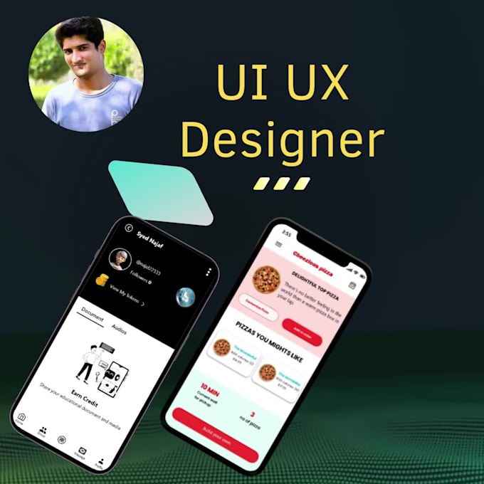 Create ui ux design for your mob by Najafrix007 | Fiverr