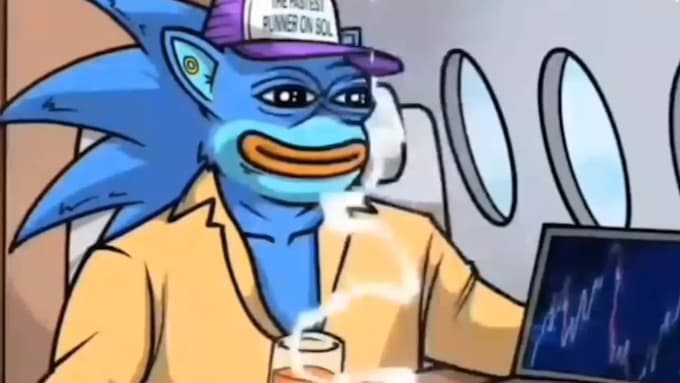 Crypto meme video, bitcoin meme, pepe emote,brett, investor currency ...