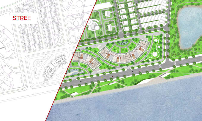 Professional 2d floor plan rendering with stunning visuals using ...