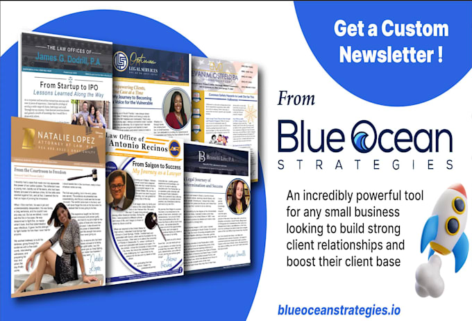 Create a custom, unique newsletter for your business by Brandon_ostfeld ...