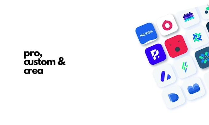 Design custom vector icons for your brand by Ruben_007 | Fiverr