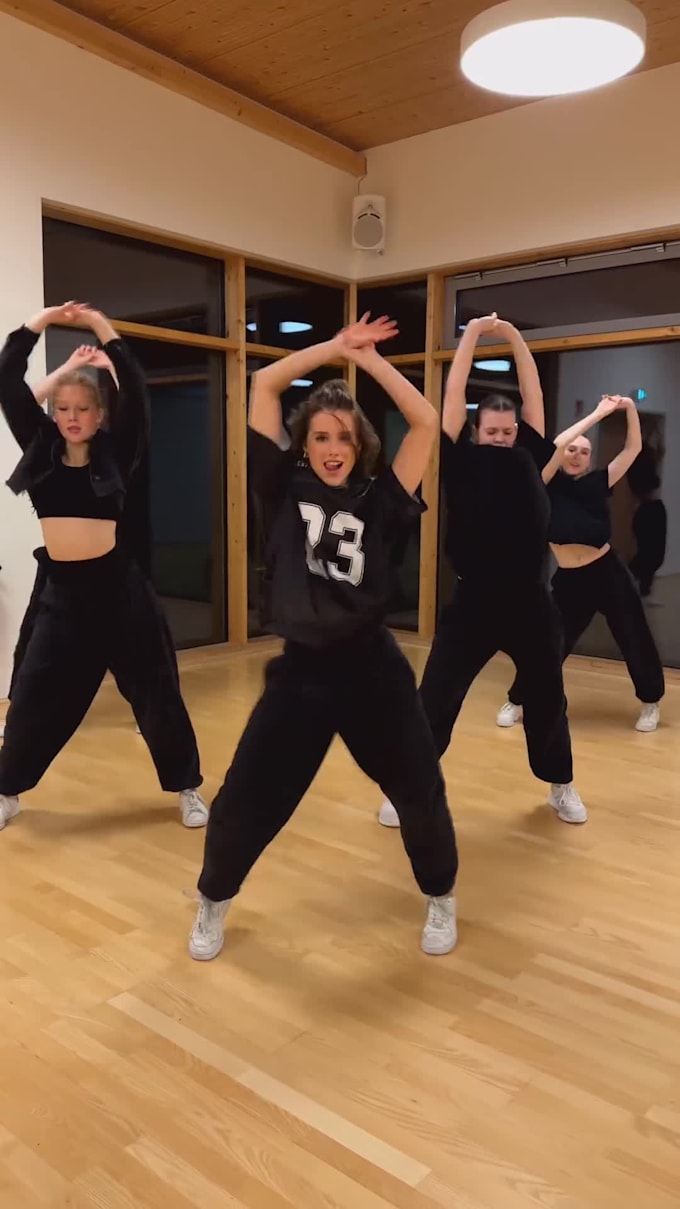 Create stunning shuffle dance, afro dance, hip hop dance, group dance ...