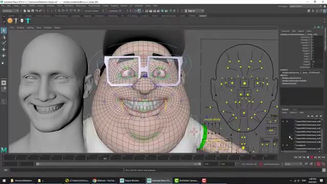 Advance face rigging,mannequin skeleton,ue5 rig,iclone rig,lips sync ...