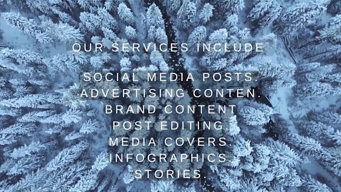 Create attractive content designed build a strong social media presence ...