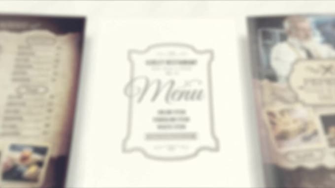 Design eye catching, modern and easy to read restaurant menu by ...