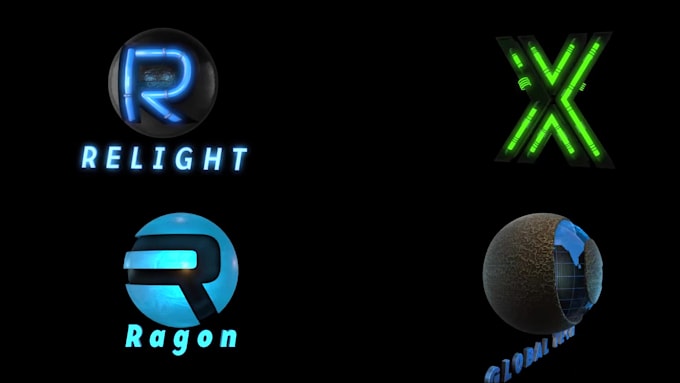 Create 3d rotating logo animation with unlimited loop by Shonchoykhan ...