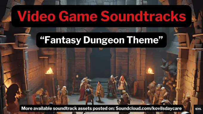 Compose soundtracks for your video game by Kovilofficial | Fiverr