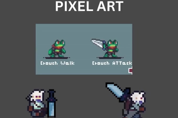 Pixel art 2d animation spritesheet 2d character animation 2d game ...