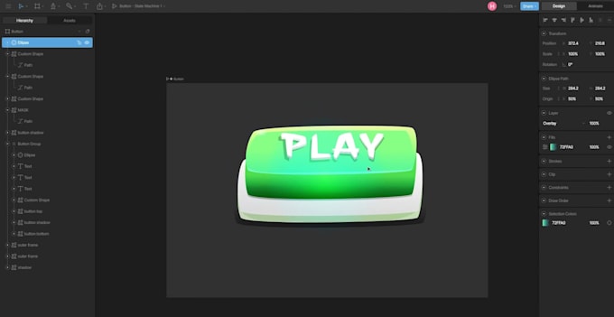 Use rive to make stunning animations for web and app by Moonstar2d | Fiverr