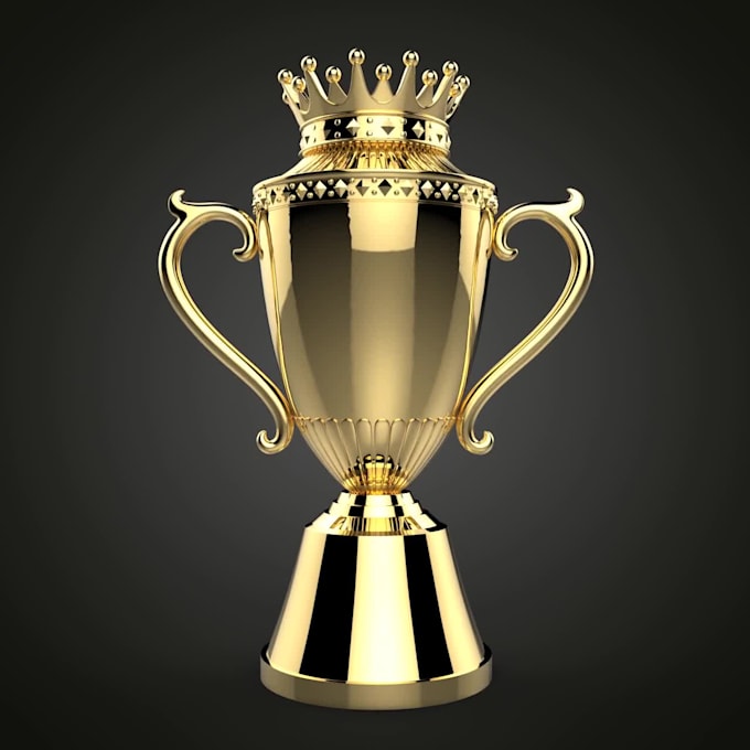 Design 3d product rendering, 3d design for trophies, product by Nikhilmali007 | Fiverr