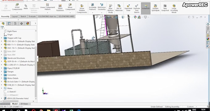 Design your 3d model, 2d drawing using solidworks by Mecheng_nith | Fiverr