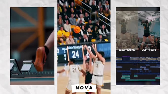 Edit sports highlights, mixtapes, corporate videos ,music video editing ...