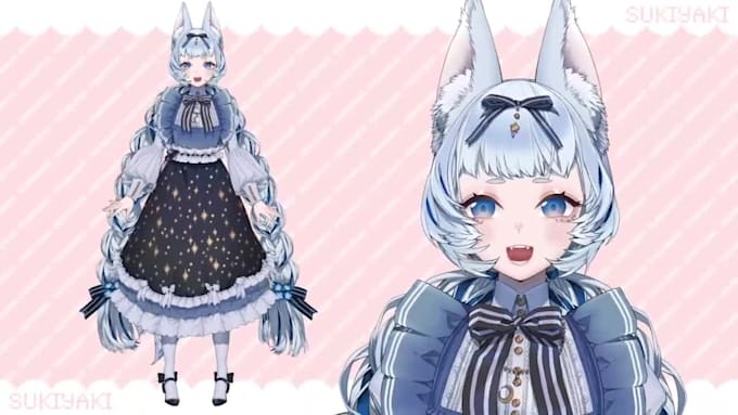 Rigging your live2d vtuber model by A25218983 | Fiverr