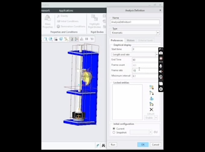 Create 3d and 2d mechanical parts in creo parametric by Irtaza_wajid | Fiverr