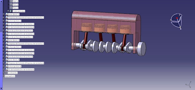 Create an exceptional mechanical design project using catia by Youssefboutiyeb | Fiverr