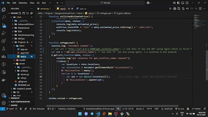 Build and deploy custom machine learning models using python by Sinanshamsu | Fiverr