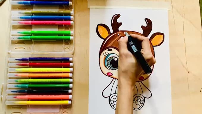 Do custom handmade drawing videos for your channel by Artbymaheen | Fiverr