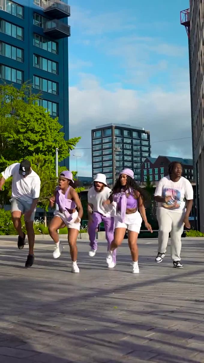 Do afrobeat dance, group dance, tiktok dance, hipop dance, to your song ...